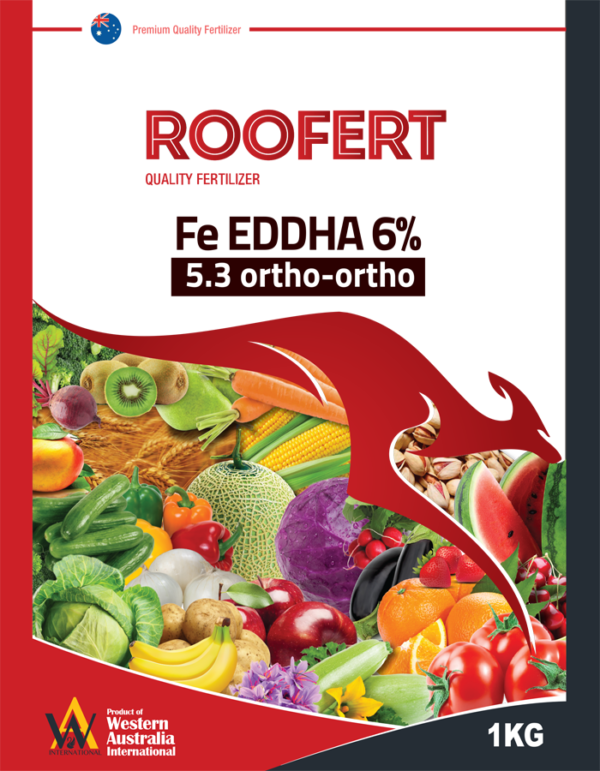 Iron Fe EDDHA 6% 5.3 ortho-ortho – Western Australia International